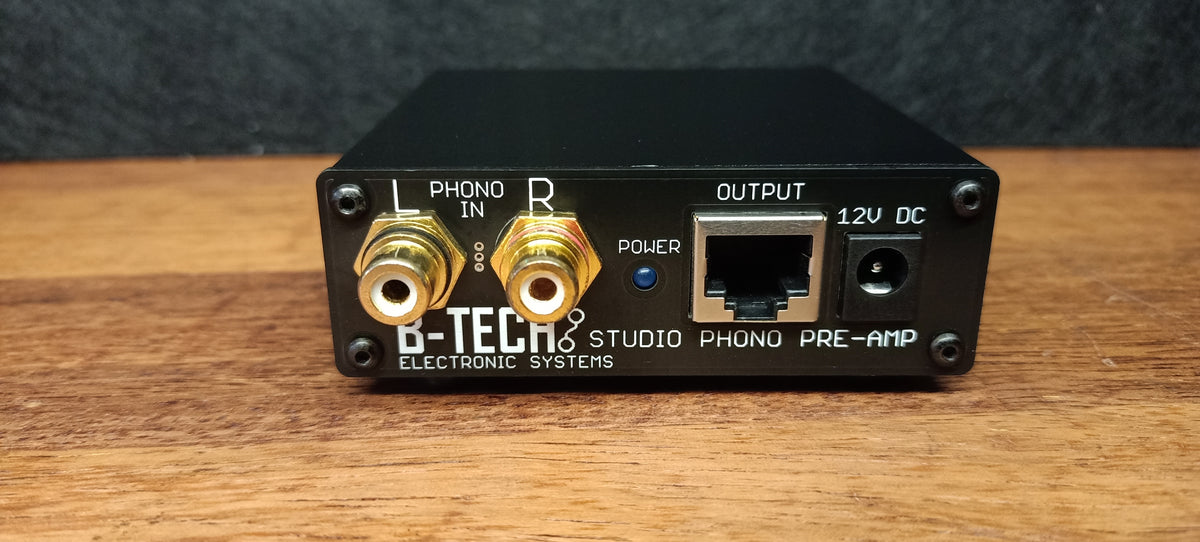 Studio Phono Pre-Amp – B-Tech Electronic Systems